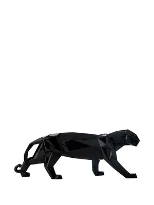 LLADRO Panther Glazed Sculpture - Black