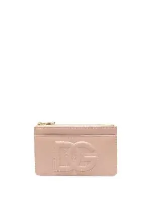 Dolce & Gabbana Dg Logo Zip Purse - Neutrals