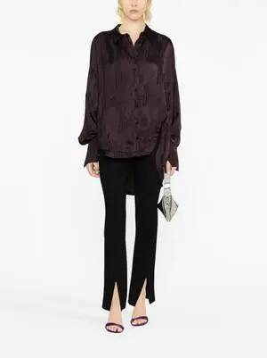 Attico Diana Cut-out Shirt