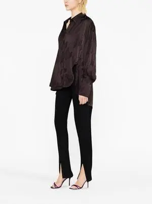 Attico Diana Cut-out Shirt