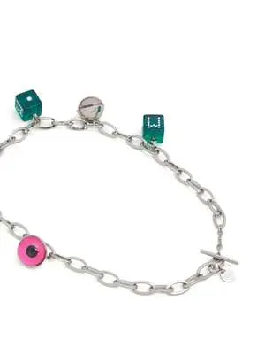 Marni Dice Motif Charm Necklace