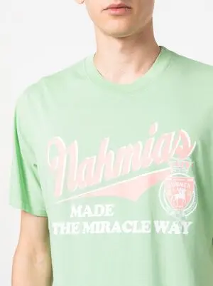 NAHMIAS Logo-print Cotton T-shirt