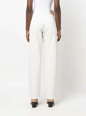 MOORER Sansa-214 Straight-leg Jeans - Neutrals