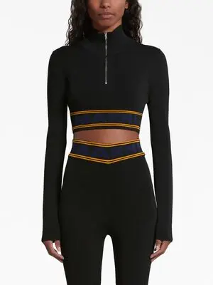Marni Logo Cropped Jumper