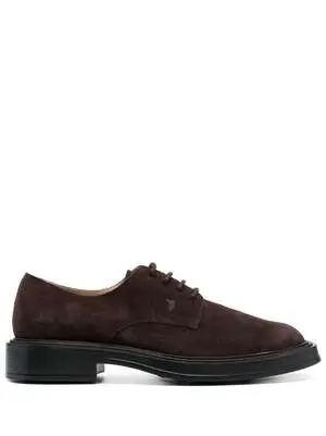 TOD'S Suede Derby Shoes