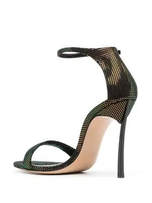 Casadei Blade Aurora Boreale 112mm Sandals