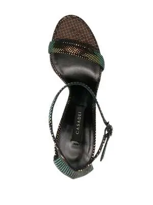 Casadei Blade Aurora Boreale 112mm Sandals