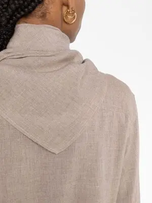 TOTEME Scarf-collar Button-down Shirt