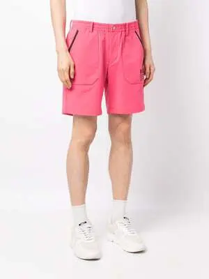 MASTER BUNNY EDITION Logo-patch Elasticated-waist Shorts