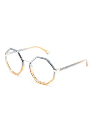 Chloé Geometric Frame Glasses