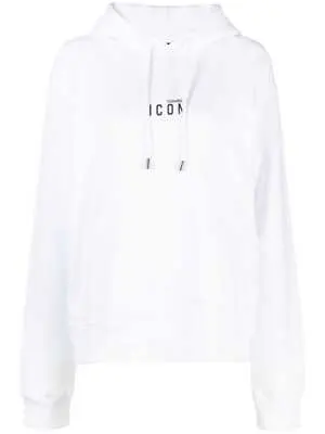 Dsquared2 Logo-print Cotton-jersey Hoodie