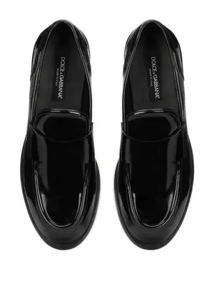 Dolce & Gabbana Patent-leather Loafers