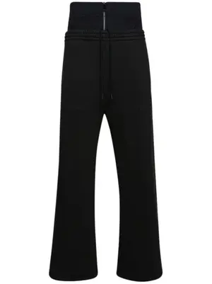 Off-White High-waisted Wide-leg Trousers