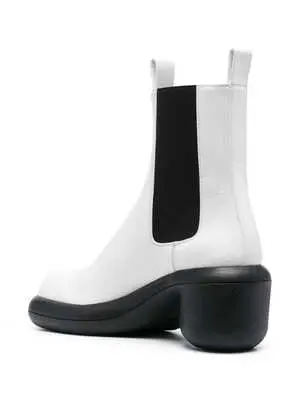 JIL SANDER Two-tone Leather Chelsea Boots