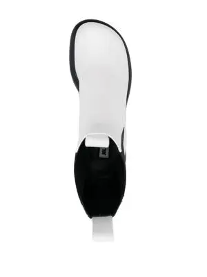 JIL SANDER Two-tone Leather Chelsea Boots