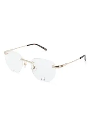 Dunhill Rimless Eyeglasses - Gold