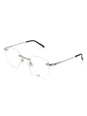 Dunhill Rimless Eyeglasses - Silver