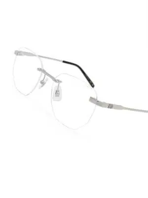 Dunhill Rimless Eyeglasses - Silver
