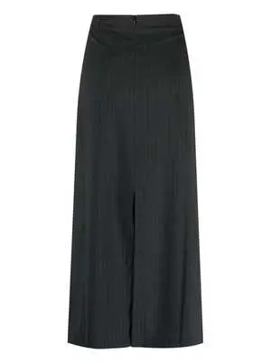 Paloma Wool Chef Pinstripe Low-rise Skirt