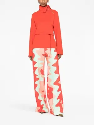 LISKA X Kalissa Leather Trousers