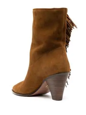 AQUAZZURA Marfa 70mm Suede Boots