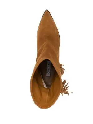 AQUAZZURA Marfa 70mm Suede Boots