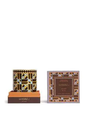 La DoubleJ Milano Geometric-print Candle