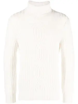 Brunello Cucinelli Cable-knit Turtleneck Sweater