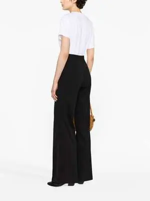 Stella McCartney Iconics Flared Trousers - Black