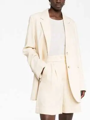 TOTEME Tailored Single-breasted Blazer - Neutrals