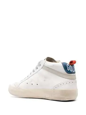GOLDEN GOOSE Mid-star Panelled Sneakers