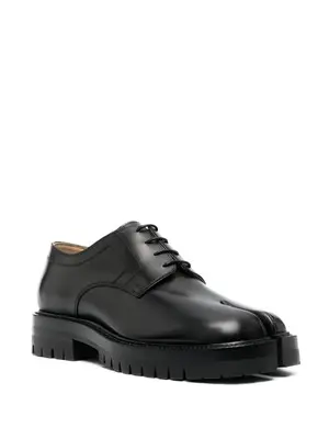 MAISON MARGIELA Tabi Lace-up Derby Shoes - Black