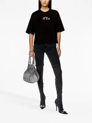 DIESEL T-rowy-od T-shirt - Black