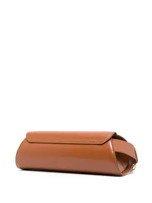 JIL SANDER Small Cannolo Shoulder Bag - Brown