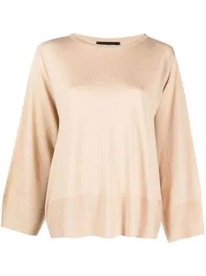 Fabiana Filippi Oversized Boat-neck Jumper