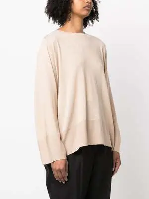 Fabiana Filippi Oversized Boat-neck Jumper
