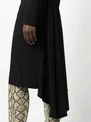 Moschino High-waisted Asymmetric Midi Skirt