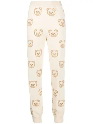 Moschino Teddy Bear-print Track Pants
