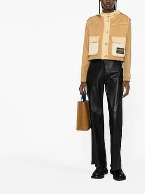 Moschino Cropped Hooded Jacket