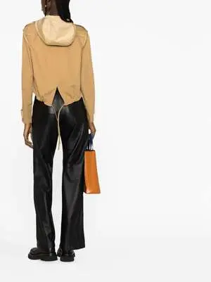 Moschino Cropped Hooded Jacket