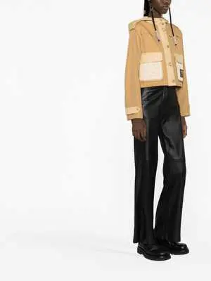 Moschino Cropped Hooded Jacket