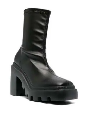VIC MATIE 110mm Chunky Leather Boots