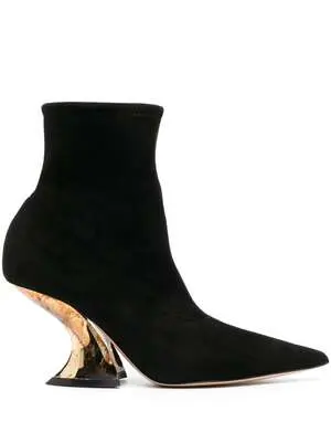 Casadei Mid Heel Booties