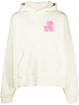 Palm Angels Leon Logo-print Hoodie