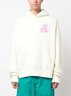 Palm Angels Leon Logo-print Hoodie