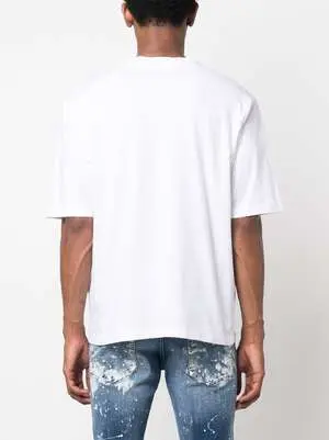 Dsquared2 Logo-print Cotton T-shirt - White