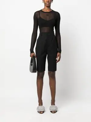 Alexander Wang Semi-sheer Mesh Top