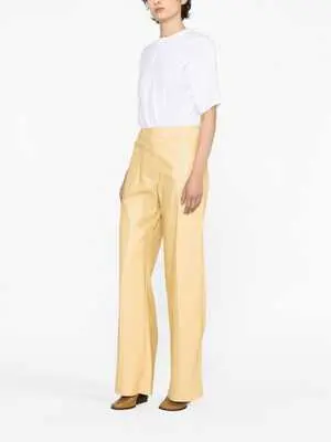Stella McCartney Alter Mat Wide-leg Trousers - Yellow