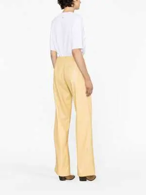 Stella McCartney Alter Mat Wide-leg Trousers - Yellow