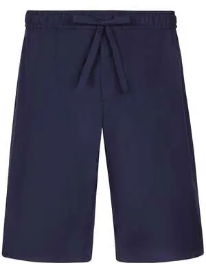 Dolce & Gabbana Logo Tag Track Shorts - Blue